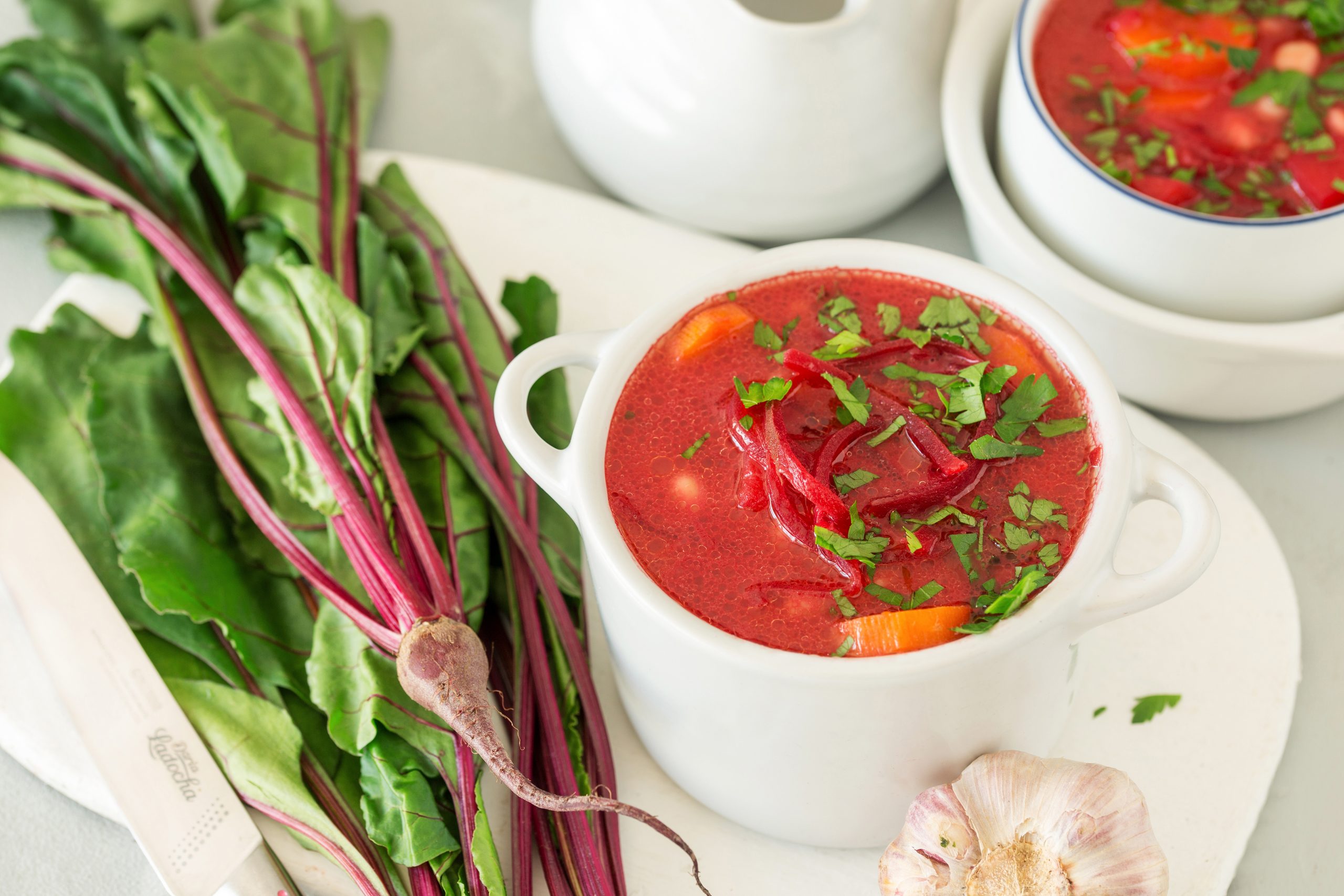 Wegański barszcz ukraiński - Mamałyga